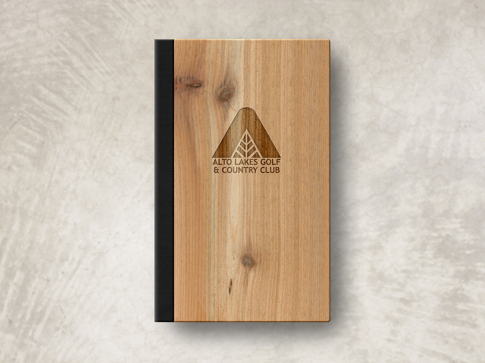 Formal Menu Cover (#0193) - Cleveland Menu Printing