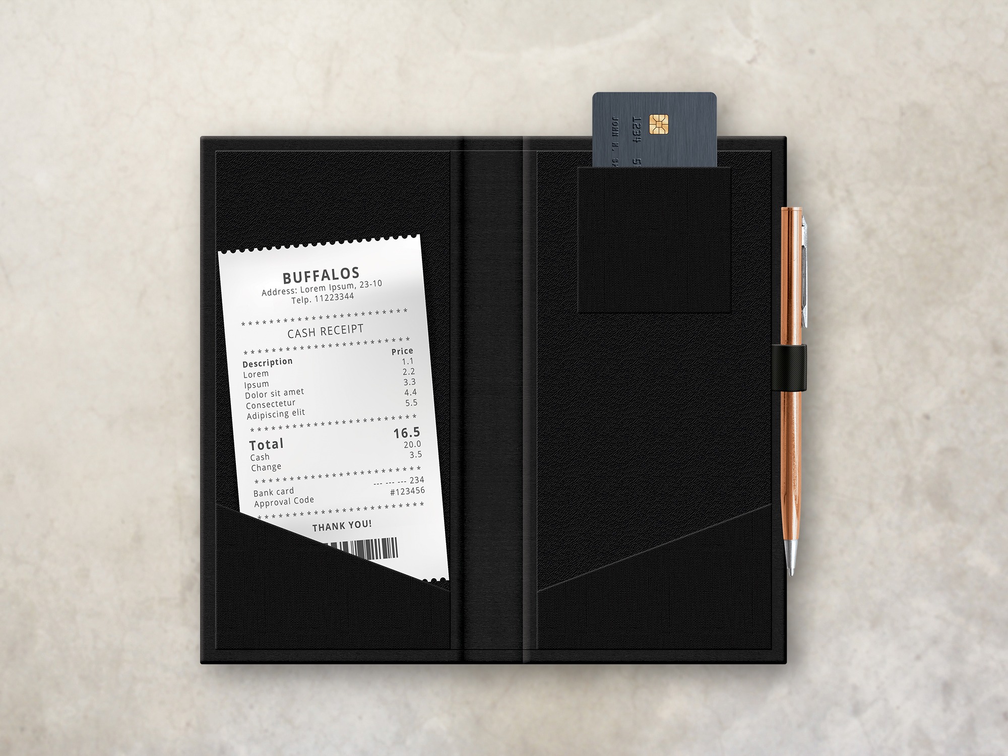 Check Presenter (#0214) - Cleveland Menu Printing