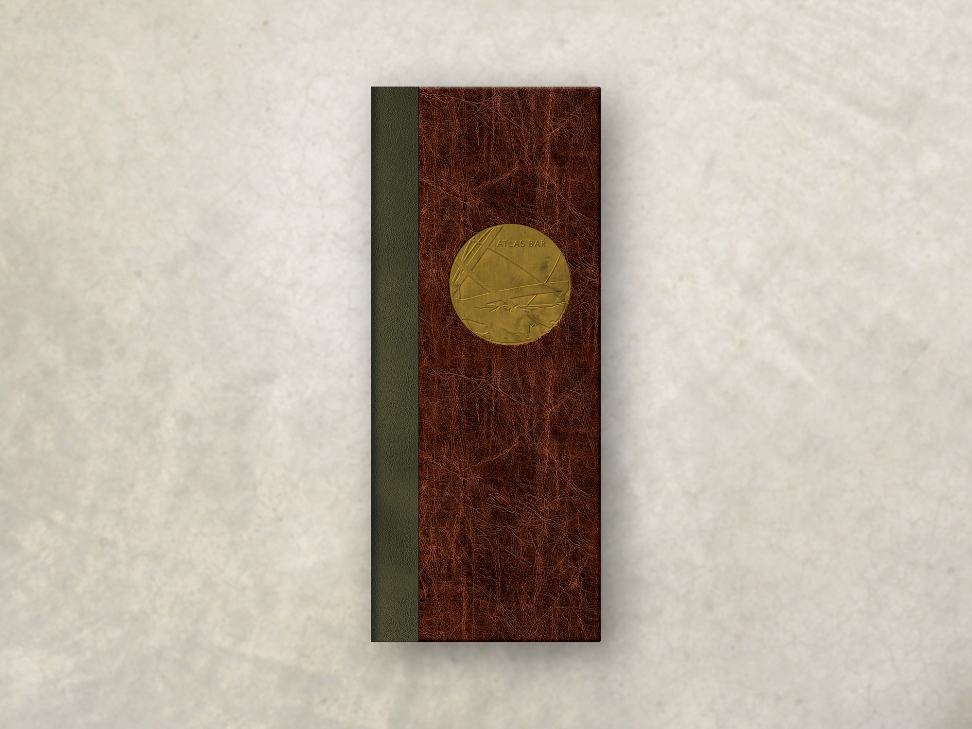 Formal Menu Cover (#0217) - Cleveland Menu Printing