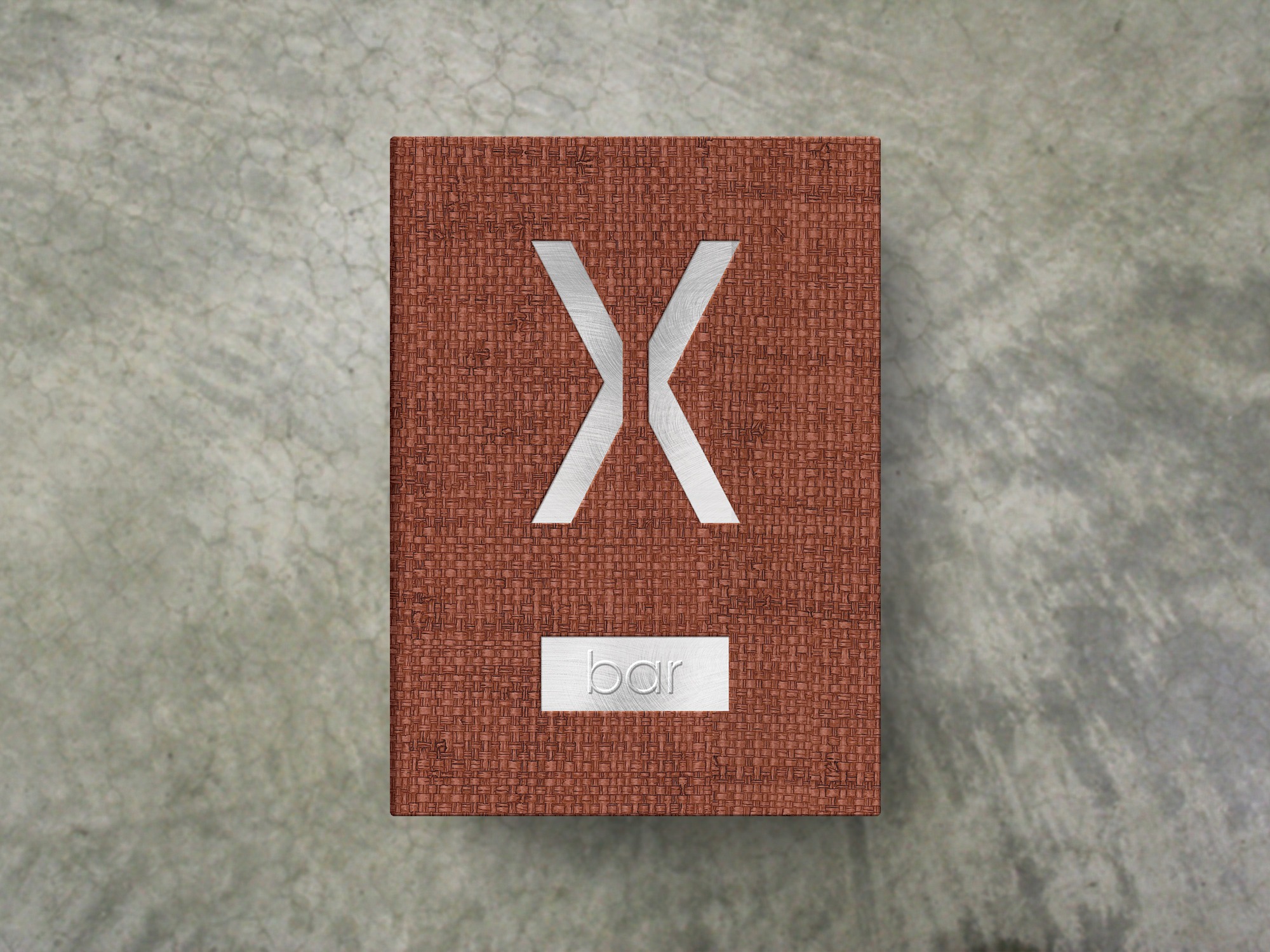 Formal Menu Cover (#0222) - Cleveland Menu Printing