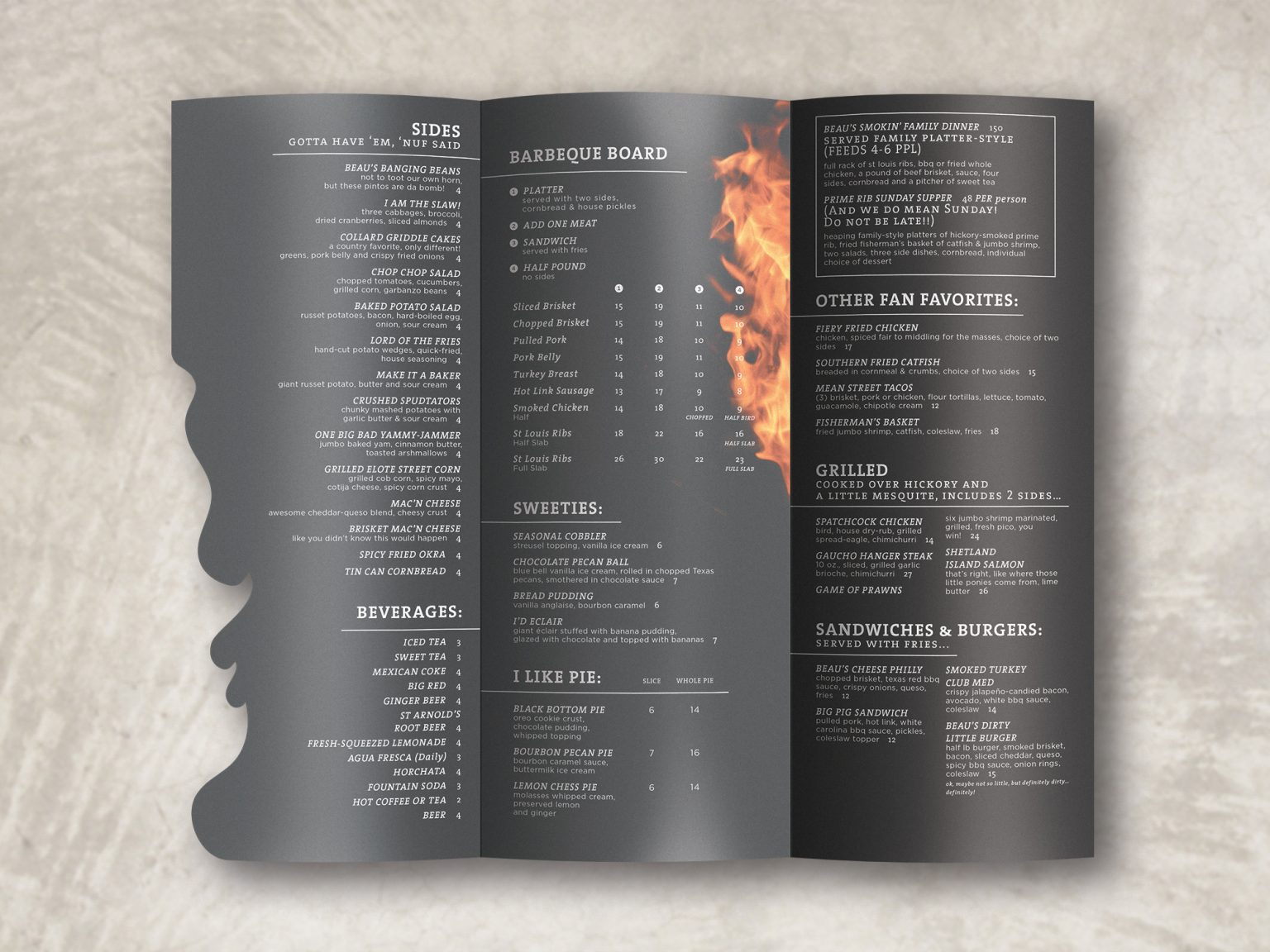 Tri-Fold (#0229) - Cleveland Menu Printing