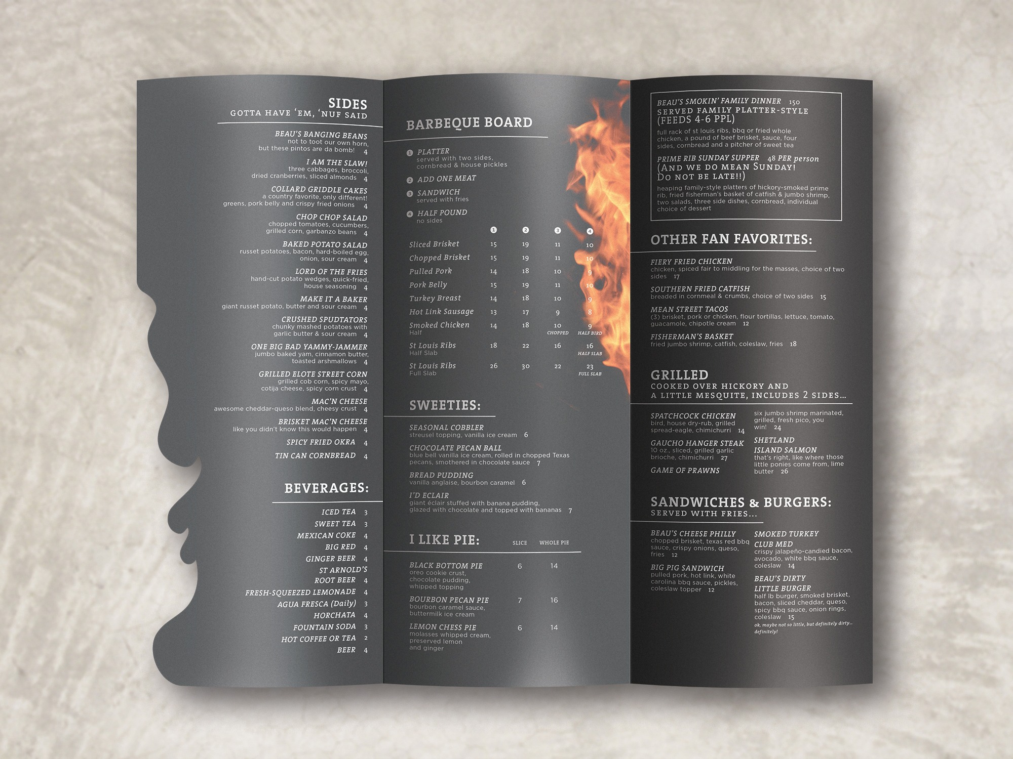 Tri-Fold (#0229) - Cleveland Menu Printing