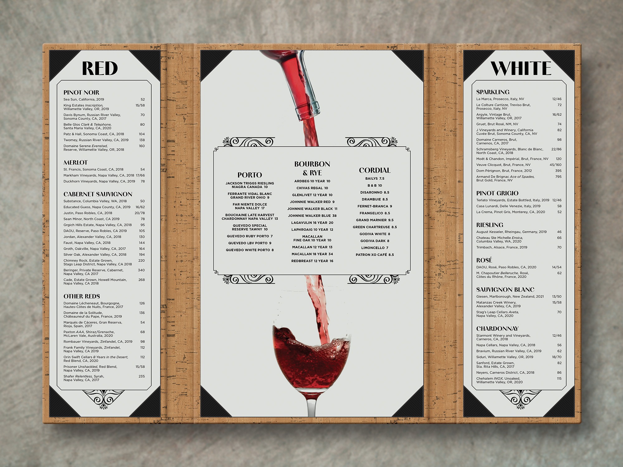 Gate-Fold (#0236) - Cleveland Menu Printing