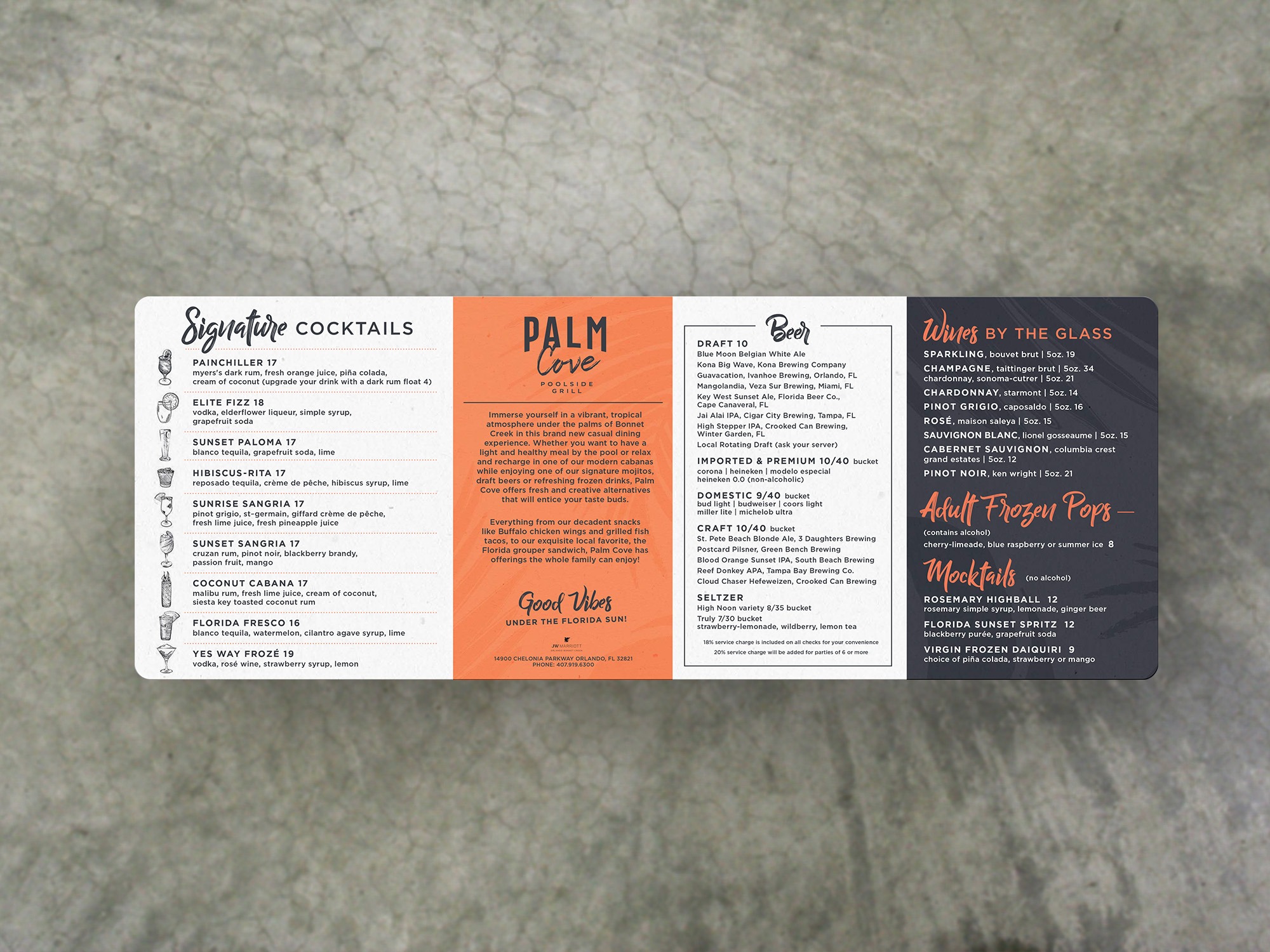 Casual Menu (#0265) - Cleveland Menu Printing